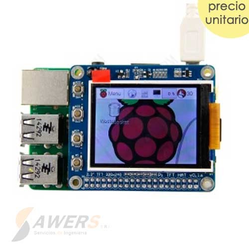Pantalla LCD TFT 320x240 2.2inch (Raspberry) Pantalla LCD TFT 320x240 2.2inch (Raspberry)