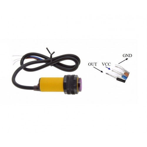 Sensor de distancia Infrarrojo E18-D80NK NPN 3-80cm