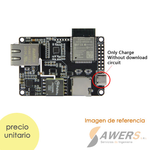 TTGO T-Internet-POE ESP32-WROOM LAN8720A